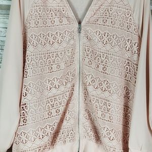 Signature Studio | Jackets & Coats | Pink Laced Pattern Signature ...